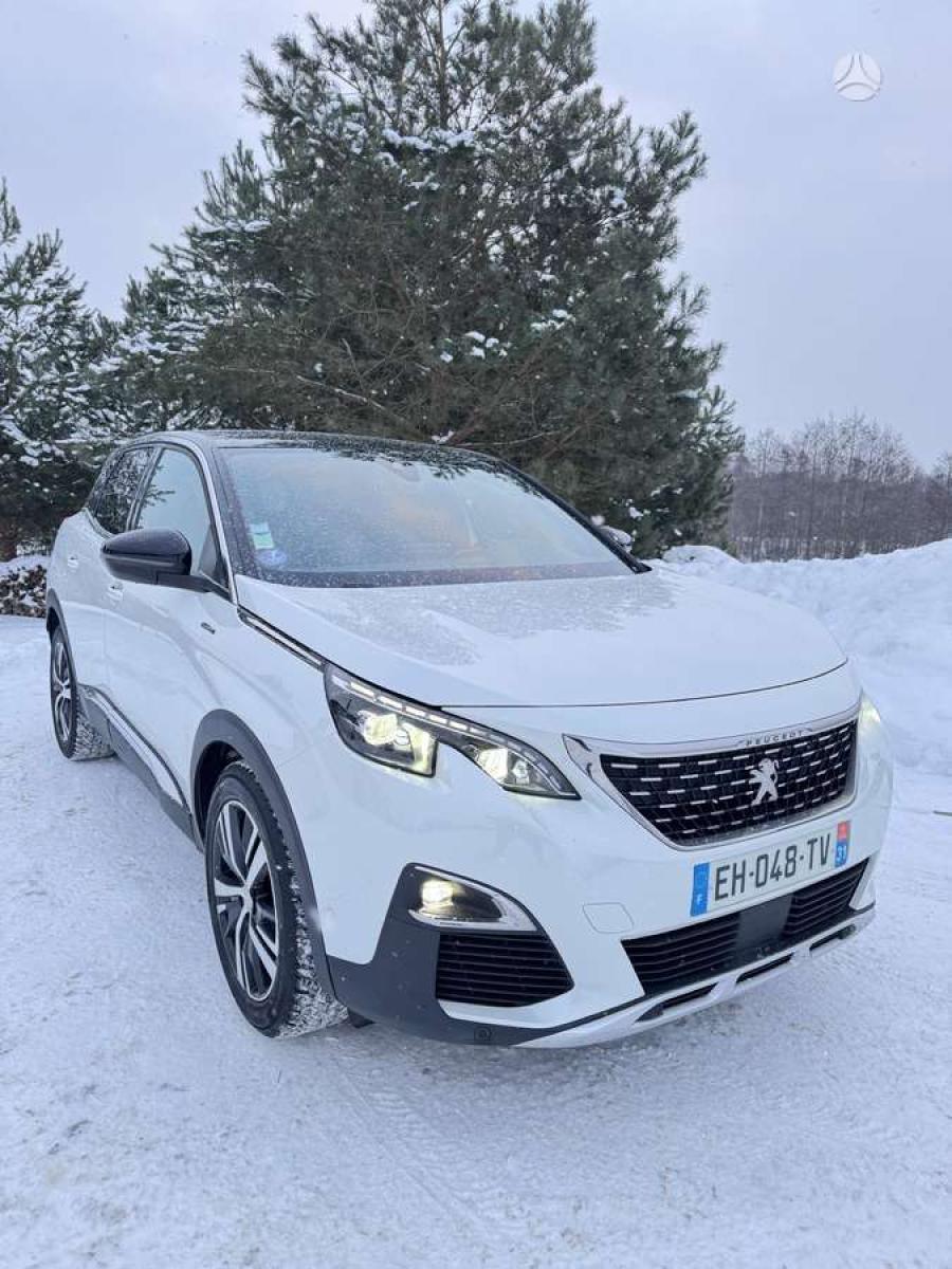 White Peugeot 3008 2016 in Vilnius, with an engine capacity of 1.20 L and mileage of 169 thousand km for 9750 €, photo 4 on AUTOMOTO.COM.LV