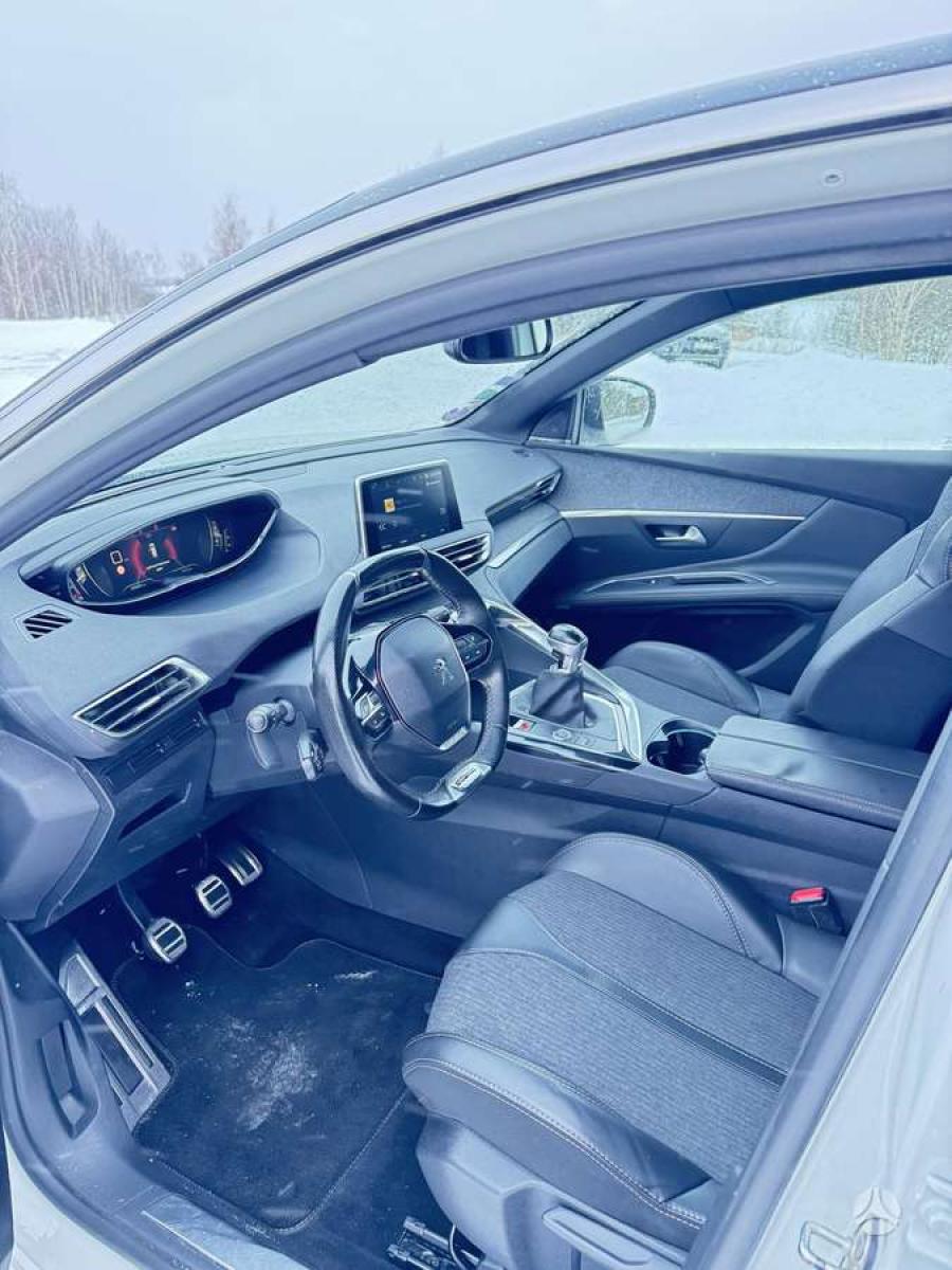 White Peugeot 3008 2016 in Vilnius, with an engine capacity of 1.20 L and mileage of 169 thousand km for 9750 €, photo 11 on AUTOMOTO.COM.LV
