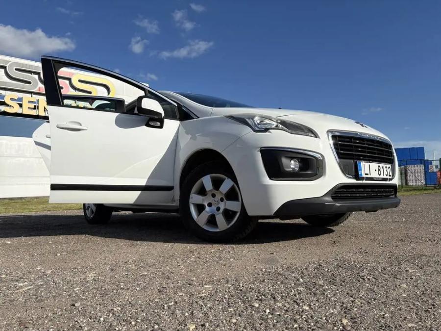 White Peugeot 3008 2016 in Daugavpils, with an engine capacity of 1.60 L and mileage of 210 thousand km for 5750 €, photo 35 on AUTOMOTO.COM.LV