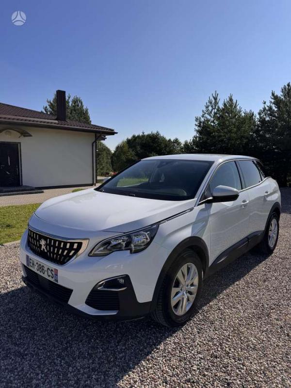 White Peugeot 3008 2016 in Vilnius, with an engine capacity of 1.20 L and mileage of 175 thousand km for 8350 €, photo 7 on AUTOMOTO.COM.LV