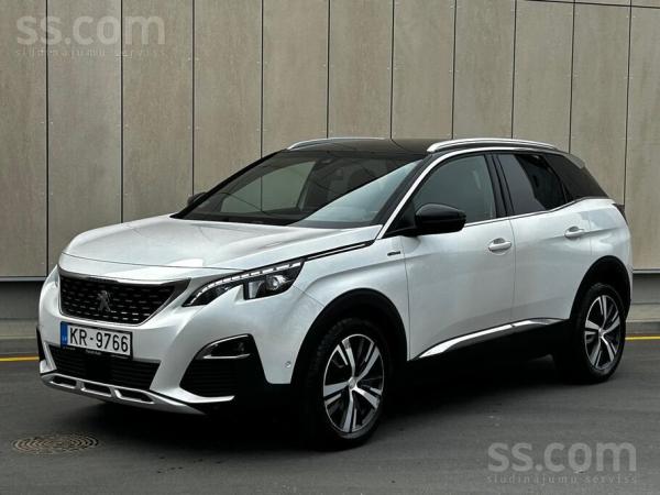 White Peugeot 3008 2017 in Riga, with an engine capacity of 1.60 L and mileage of 112 thousand km for 13600 €, photo 2 on AUTOMOTO.COM.LV