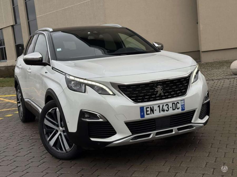 Balts Peugeot 3008 2017 Kauņa, ar dzinēja tilpumu 2.00 L un nobraukumu 200 tūkst. km par 12999 €, foto 1 vietnē AUTOMOTO.COM.LV