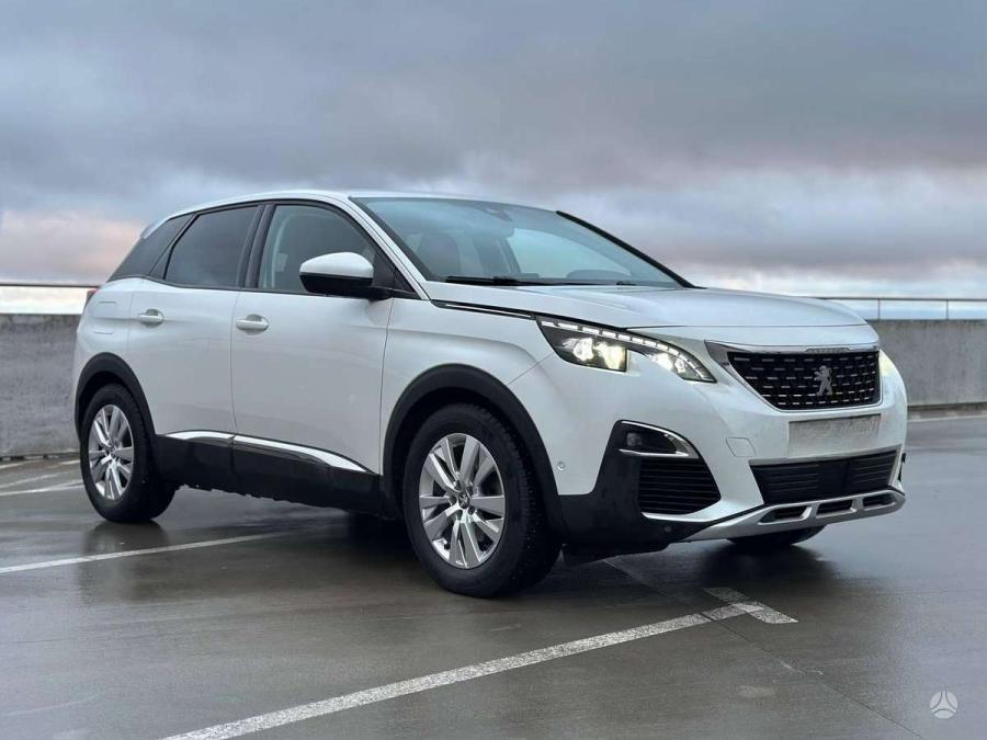 White Peugeot 3008 2017 in Vilnius, with an engine capacity of 1.20 L and mileage of 180 thousand km for 8300 €, photo 3 on AUTOMOTO.COM.LV