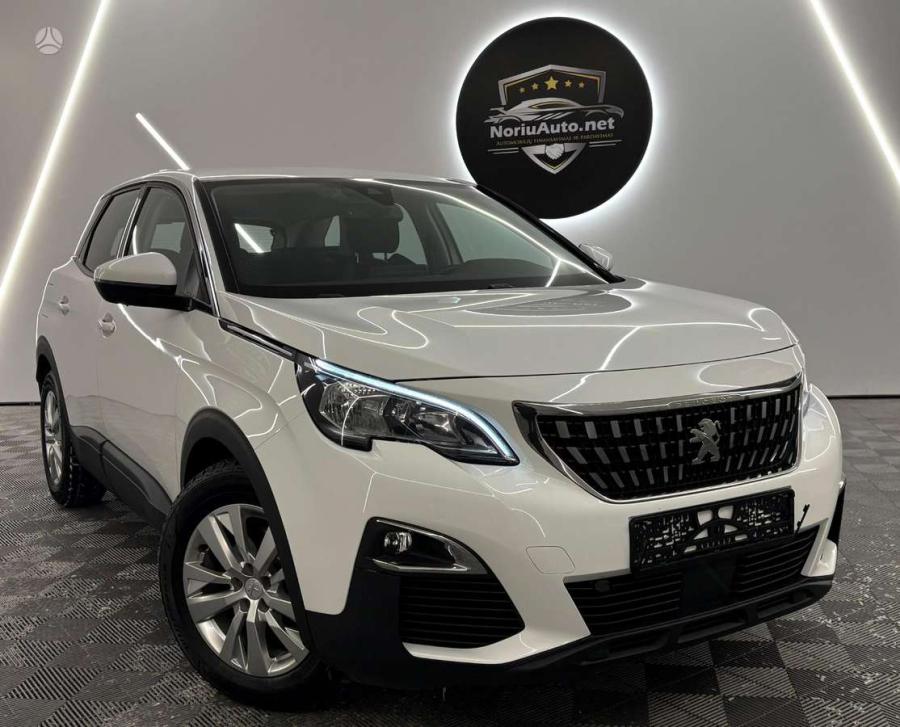Balts Peugeot 3008 2017 Marijampole, ar dzinēja tilpumu 1.56 L un nobraukumu 273 tūkst. km par 10650 €, foto 1 vietnē AUTOMOTO.COM.LV