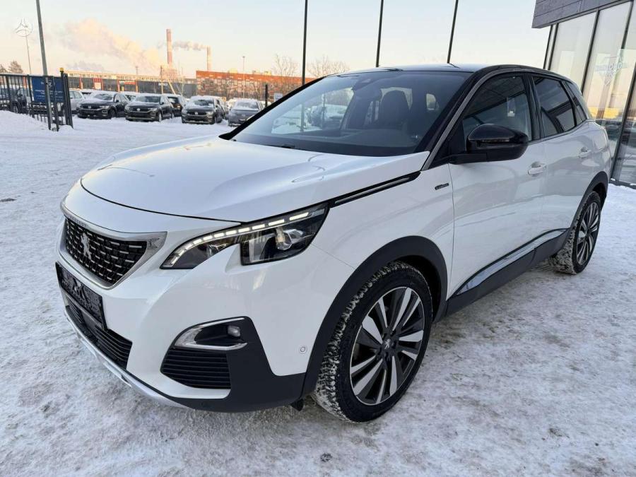 White Peugeot 3008 2017 in Kaunas, with an engine capacity of 1.20 L and mileage of 139 thousand km for 10500 €, photo 1 on AUTOMOTO.COM.LV