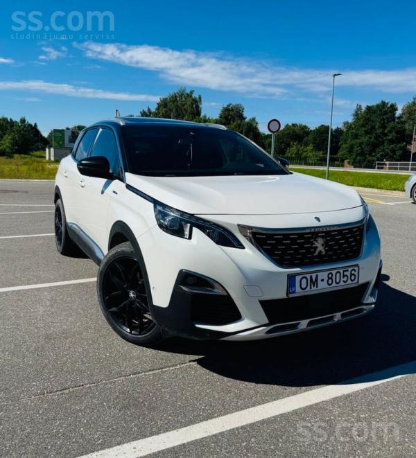 White Peugeot 3008 2017 in Riga, with an engine capacity of 2.00 L and mileage of 153 thousand km for 17000 €, photo 1 on AUTOMOTO.COM.LV