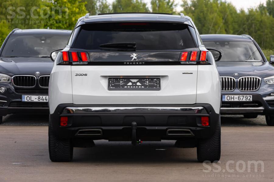 Белый Пежо 3008 2017 в Елгава, объемом двигателя 1.20 л и пробегом 0 тыс. км за 11950 €, фото 5 на AUTOMOTO.COM.LV