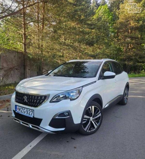 Balts Peugeot 3008 2017 Jurbarkas, ar dzinēja tilpumu 1.60 L un nobraukumu 185 tūkst. km par 10850 €, foto  vietnē AUTOMOTO.COM.LV