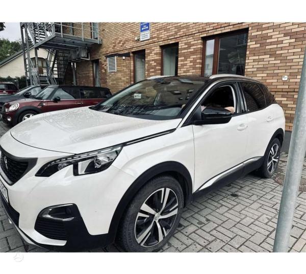 Balts Peugeot 3008 2017 Šauļi, ar dzinēja tilpumu 1.60 L un nobraukumu 118 tūkst. km par 14850 €, foto 1 vietnē AUTOMOTO.COM.LV