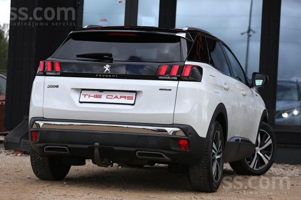 White Peugeot 3008 2017 in Tukums, with an engine capacity of 1.60 L and mileage of 194 thousand km for 13990 €, photo 2 on AUTOMOTO.COM.LV