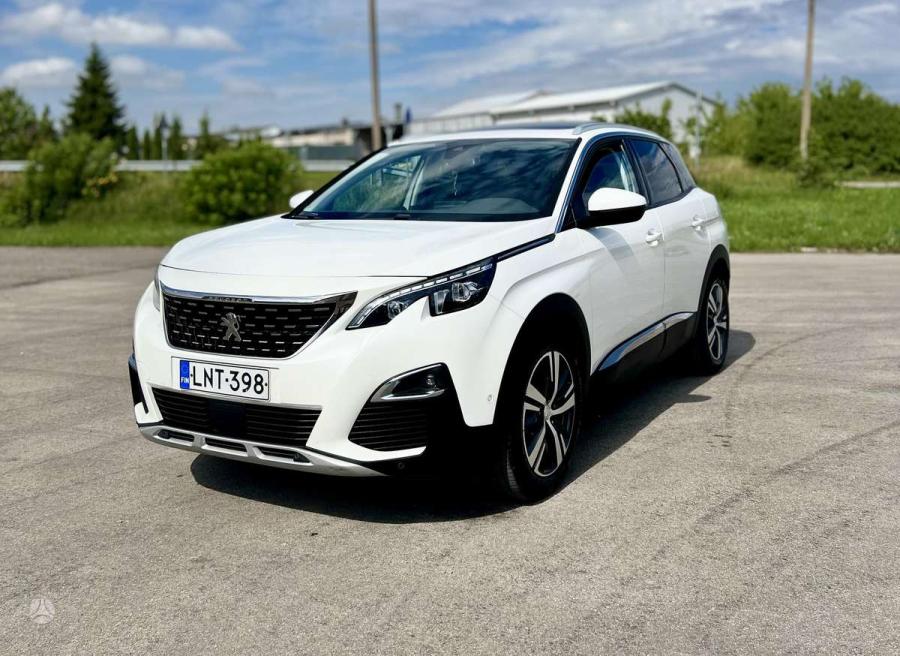 White Peugeot 3008 2017 in Radviliskis, with an engine capacity of 1.56 L and mileage of 248 thousand km for 11500 €, photo 3 on AUTOMOTO.COM.LV
