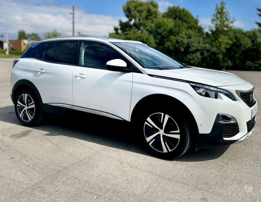 White Peugeot 3008 2017 in Radviliskis, with an engine capacity of 1.56 L and mileage of 248 thousand km for 11500 €, photo 7 on AUTOMOTO.COM.LV