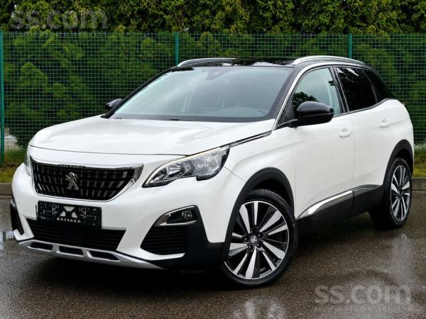 White Peugeot 3008 2017 in Jelgava, with an engine capacity of 1.20 L and mileage of 185 thousand km for 10790 €, photo 1 on AUTOMOTO.COM.LV