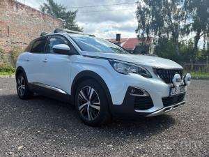 White Peugeot 3008 2017 in Riga, with an engine capacity of 1.20 L and mileage of 0 thousand km for 9300 €, photo 4 on AUTOMOTO.COM.LV