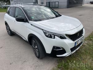 Balts Peugeot 3008 2017 Rīga, ar dzinēja tilpumu 1.20 L un nobraukumu 260 tūkst. km par 9500 €, foto  vietnē AUTOMOTO.COM.LV