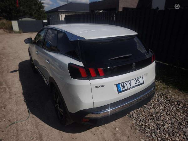 White Peugeot 3008 2017 in Vilnius, with an engine capacity of 1.56 L and mileage of 248 thousand km for 9500 €, photo 6 on AUTOMOTO.COM.LV