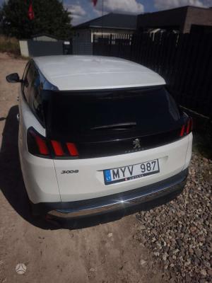 Balts Peugeot 3008 2017 Viļņa, ar dzinēja tilpumu 1.56 L un nobraukumu 248 tūkst. km par 9500 €, foto 7 vietnē AUTOMOTO.COM.LV