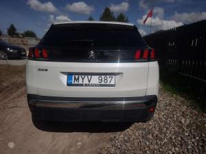 Balts Peugeot 3008 2017 Viļņa, ar dzinēja tilpumu 1.56 L un nobraukumu 248 tūkst. km par 9500 €, foto 8 vietnē AUTOMOTO.COM.LV