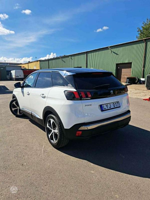 Balts Peugeot 3008 2017 Viļņa, ar dzinēja tilpumu 2.00 L un nobraukumu 252 tūkst. km par 13500 €, foto 6 vietnē AUTOMOTO.COM.LV