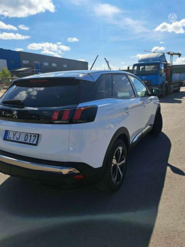 Balts Peugeot 3008 2017 Viļņa, ar dzinēja tilpumu 2.00 L un nobraukumu 252 tūkst. km par 13500 €, foto 7 vietnē AUTOMOTO.COM.LV