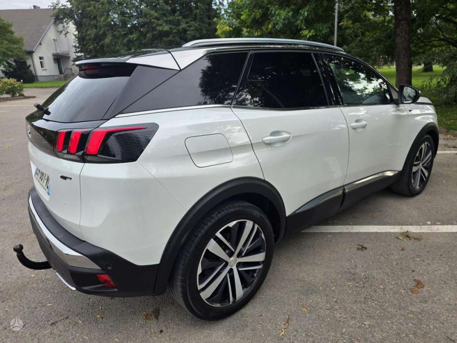 White Peugeot 3008 2017 in Taurage, with an engine capacity of 2.00 L and mileage of 187 thousand km for 12900 €, photo 6 on AUTOMOTO.COM.LV