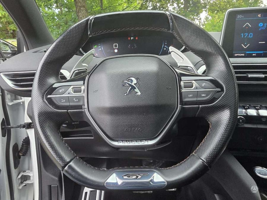 White Peugeot 3008 2017 in Taurage, with an engine capacity of 2.00 L and mileage of 187 thousand km for 12900 €, photo 23 on AUTOMOTO.COM.LV