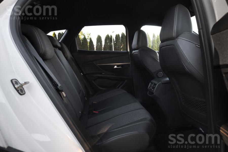 White Peugeot 3008 2018 in Jelgava, with an engine capacity of 1.60 L and mileage of 0 thousand km for 15200 €, photo 17 on AUTOMOTO.COM.LV