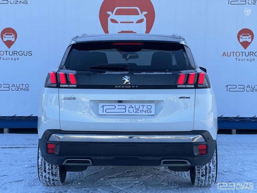 White Peugeot 3008 2018 in Taurage, with an engine capacity of 1.50 L and mileage of 182 thousand km for 13500 €, photo 10 on AUTOMOTO.COM.LV