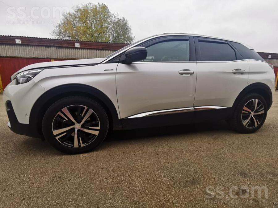 Balts Peugeot 3008 2018 Rīga, ar dzinēja tilpumu 1.60 L un nobraukumu 87 tūkst. km par 17500 €, foto 1 vietnē AUTOMOTO.COM.LV