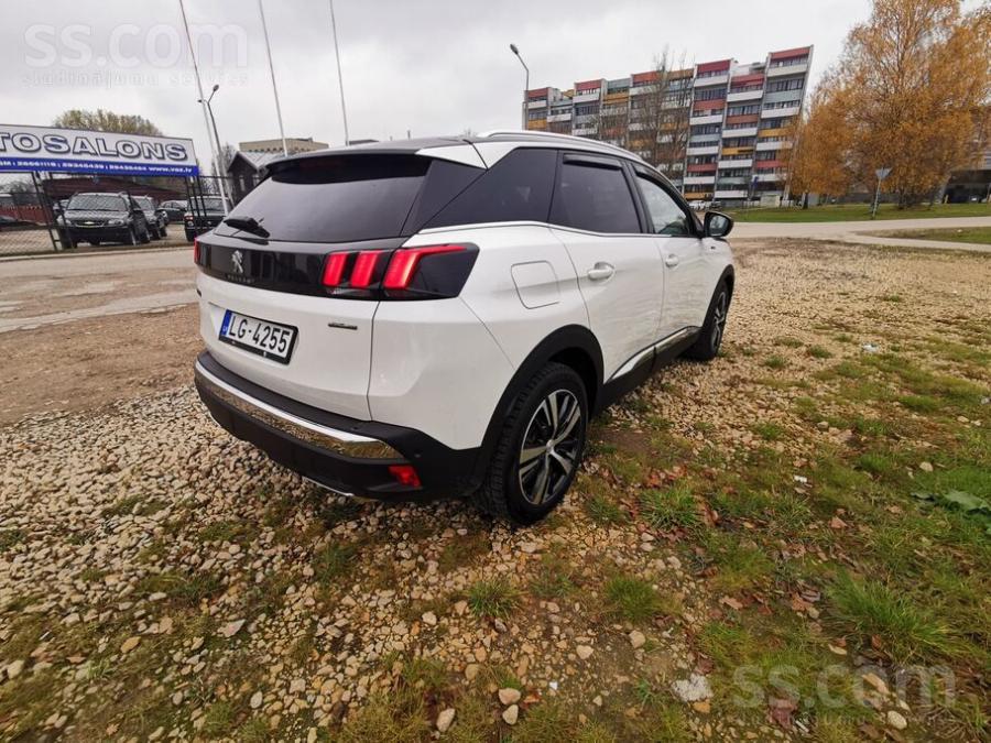 Balts Peugeot 3008 2018 Rīga, ar dzinēja tilpumu 1.60 L un nobraukumu 87 tūkst. km par 17500 €, foto 2 vietnē AUTOMOTO.COM.LV