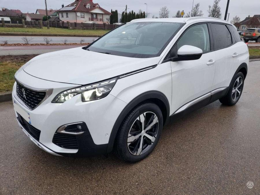 Balts Peugeot 3008 2018 Tauragė, ar dzinēja tilpumu 1.50 L un nobraukumu 147 tūkst. km par 13700 €, foto 1 vietnē AUTOMOTO.COM.LV