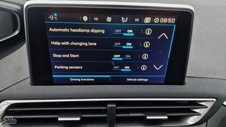 Белый Пежо 3008 2018 в Мариямполе, объемом двигателя 1.60 л и пробегом 248 тыс. км за 12490 €, фото 26 на AUTOMOTO.COM.LV