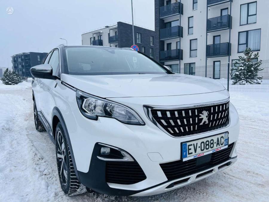 Balts Peugeot 3008 2018 Kauņa, ar dzinēja tilpumu 1.56 L un nobraukumu 193 tūkst. km par 11850 €, foto 5 vietnē AUTOMOTO.COM.LV