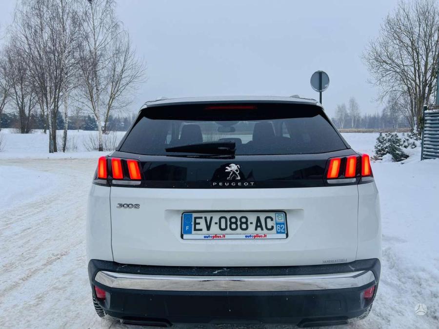 Balts Peugeot 3008 2018 Kauņa, ar dzinēja tilpumu 1.56 L un nobraukumu 193 tūkst. km par 11800 €, foto 12 vietnē AUTOMOTO.COM.LV