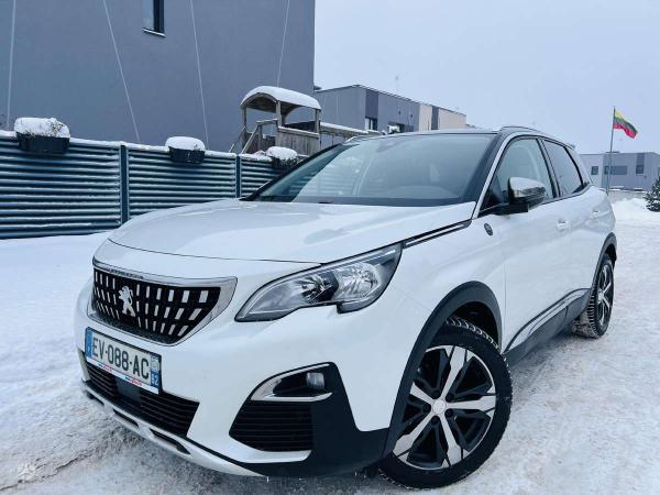Balts Peugeot 3008 2018 Kauņa, ar dzinēja tilpumu 1.56 L un nobraukumu 192 tūkst. km par 11650 €, foto 1 vietnē AUTOMOTO.COM.LV