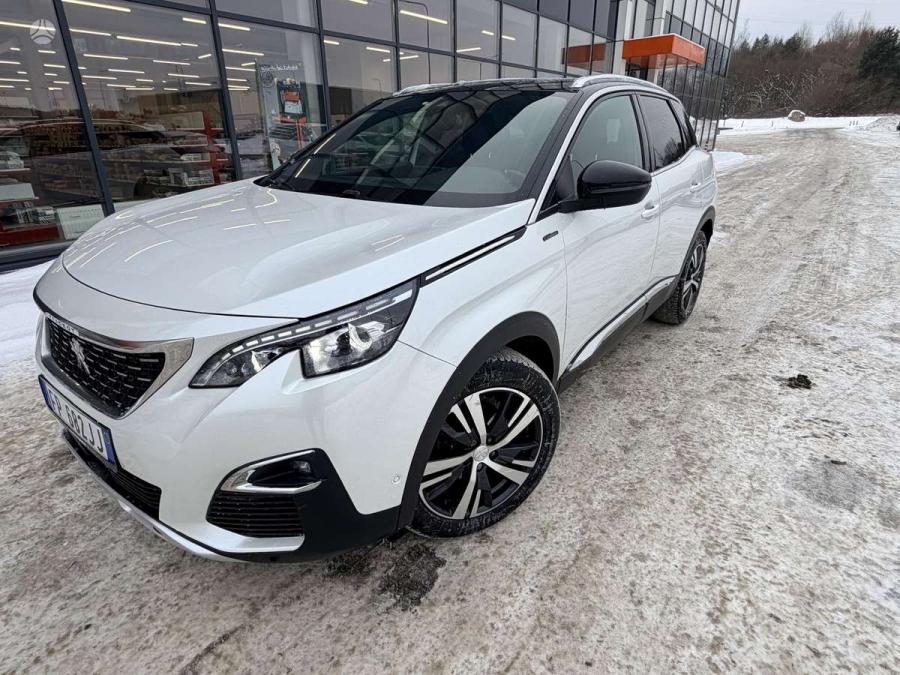 Balts Peugeot 3008 2018 Viļņa, ar dzinēja tilpumu 1.50 L un nobraukumu 119 tūkst. km par 13500 €, foto 1 vietnē AUTOMOTO.COM.LV