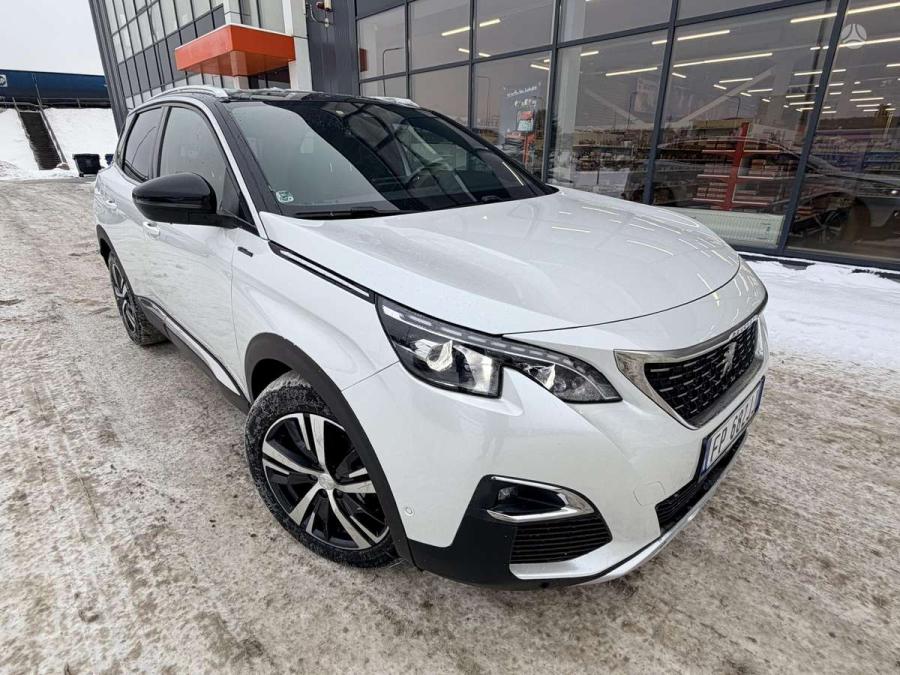 Balts Peugeot 3008 2018 Viļņa, ar dzinēja tilpumu 1.50 L un nobraukumu 119 tūkst. km par 13500 €, foto 2 vietnē AUTOMOTO.COM.LV