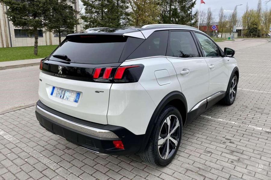 Balts Peugeot 3008 2018 Šauļi, ar dzinēja tilpumu 2.00 L un nobraukumu 201 tūkst. km par 16500 €, foto 9 vietnē AUTOMOTO.COM.LV
