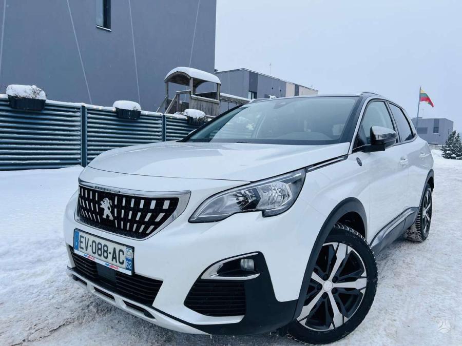 White Peugeot 3008 2018 in Kaunas, with an engine capacity of 1.56 L and mileage of 191 thousand km for 11500 €, photo 1 on AUTOMOTO.COM.LV
