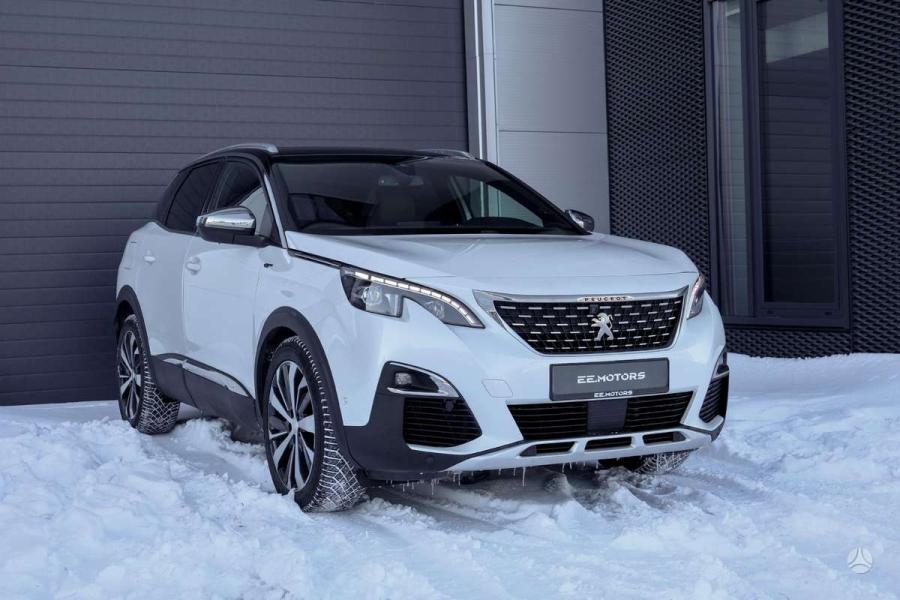 Balts Peugeot 3008 2018 Kauņa, ar dzinēja tilpumu 2.00 L un nobraukumu 163 tūkst. km par 17999 €, foto 4 vietnē AUTOMOTO.COM.LV