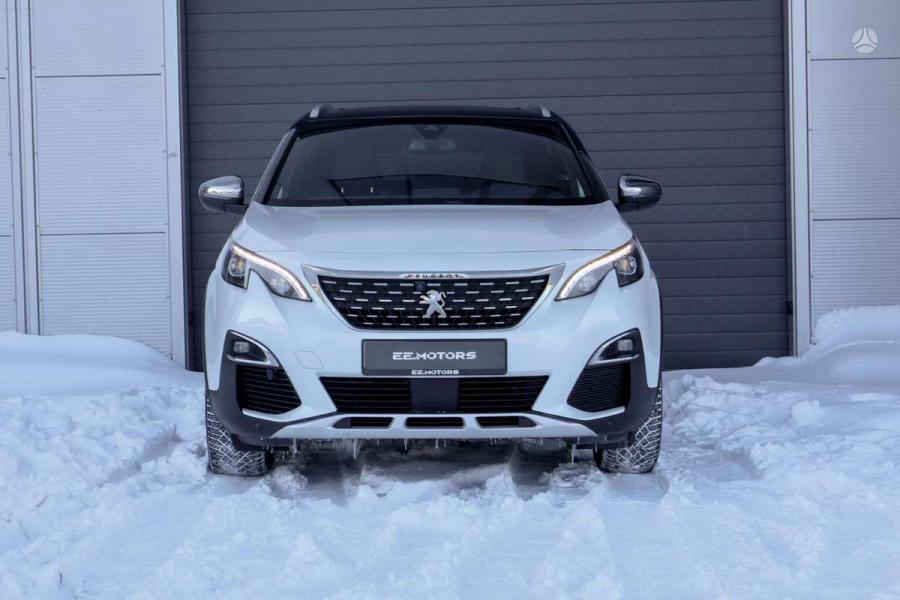Balts Peugeot 3008 2018 Kauņa, ar dzinēja tilpumu 2.00 L un nobraukumu 163 tūkst. km par 17999 €, foto 5 vietnē AUTOMOTO.COM.LV