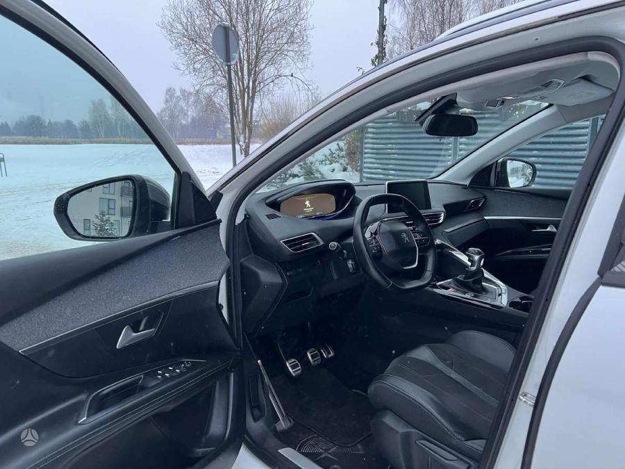 White Peugeot 3008 2018 in Kaunas, with an engine capacity of 1.56 L and mileage of 191 thousand km for 11490 €, photo 23 on AUTOMOTO.COM.LV