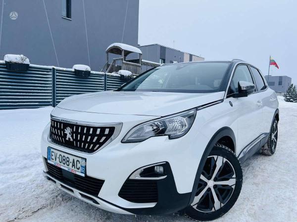 Balts Peugeot 3008 2018 Kauņa, ar dzinēja tilpumu 1.60 L un nobraukumu 192 tūkst. km par 11200 €, foto 1 vietnē AUTOMOTO.COM.LV