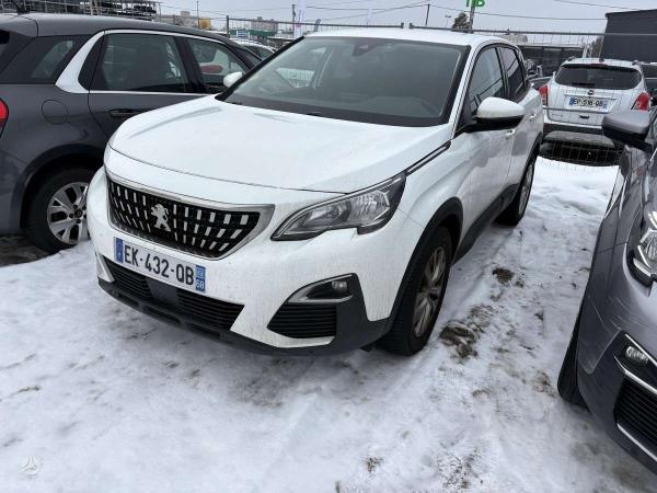White Peugeot 3008 2018 in Kaunas, with an engine capacity of 1.56 L and mileage of 290 thousand km for 7999 €, photo 2 on AUTOMOTO.COM.LV