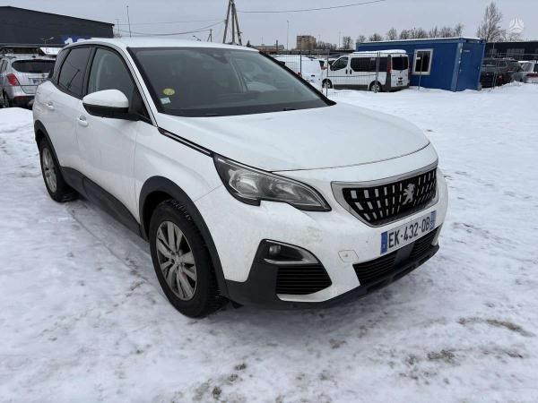 White Peugeot 3008 2018 in Kaunas, with an engine capacity of 1.56 L and mileage of 290 thousand km for 7999 €, photo 8 on AUTOMOTO.COM.LV