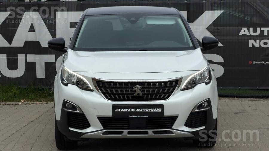 White Peugeot 3008 2018 in Liepaja, with an engine capacity of 1.20 L and mileage of 122 thousand km for 12500 €, photo 1 on AUTOMOTO.COM.LV