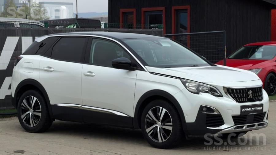White Peugeot 3008 2018 in Liepaja, with an engine capacity of 1.20 L and mileage of 122 thousand km for 12500 €, photo 3 on AUTOMOTO.COM.LV
