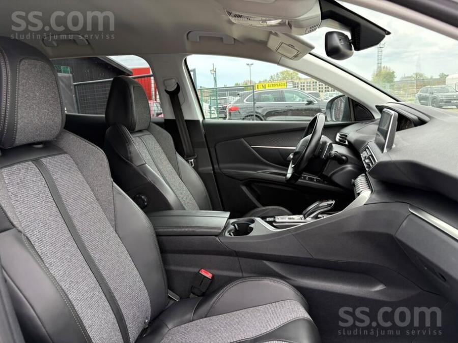 White Peugeot 3008 2018 in Liepaja, with an engine capacity of 1.20 L and mileage of 122 thousand km for 12500 €, photo 19 on AUTOMOTO.COM.LV