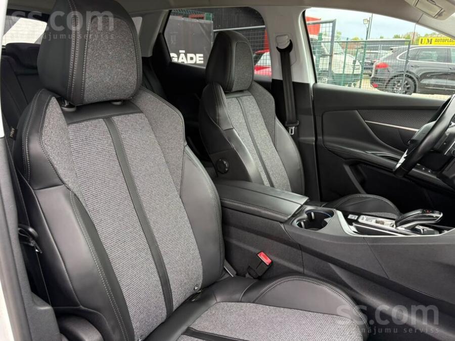 White Peugeot 3008 2018 in Liepaja, with an engine capacity of 1.20 L and mileage of 122 thousand km for 12500 €, photo 20 on AUTOMOTO.COM.LV