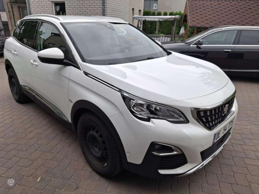Balts Peugeot 3008 2018 Kauņa, ar dzinēja tilpumu 1.50 L un nobraukumu 267 tūkst. km par 6999 €, foto 3 vietnē AUTOMOTO.COM.LV